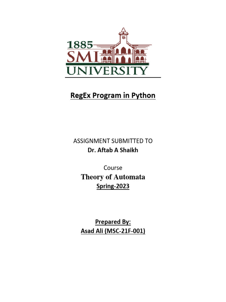 TOA Assignment 1 | Download Free PDF | Computer Programming | Computing