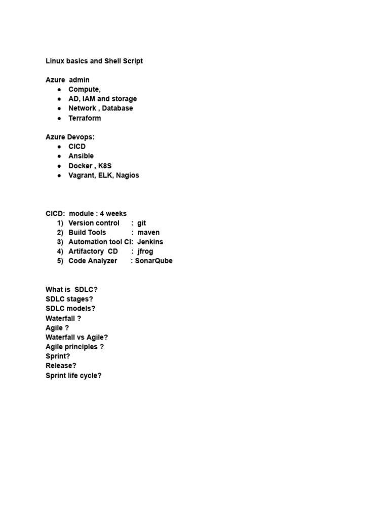 AzureDevops DS 9AM ClassNote | PDF | User (Computing) | Directory (Computing)