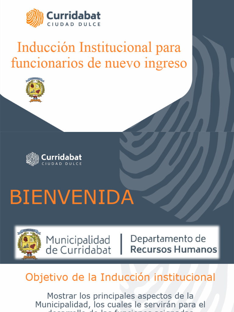 Inducción Institucional Pdf Salario Gobierno Local