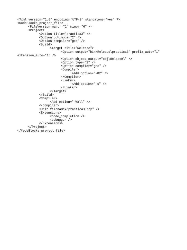 Configuración de Proyecto en Code::Blocks | PDF | Informática