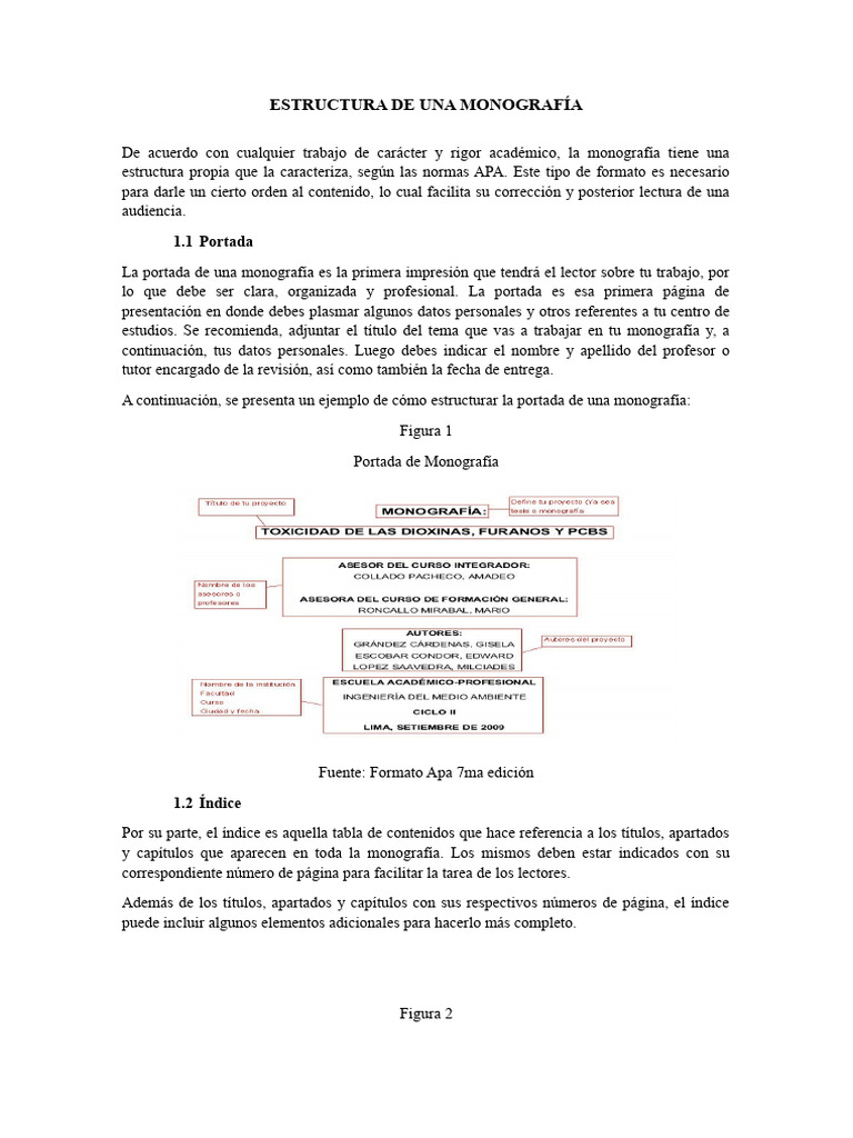 Estructura de Monografía APA | PDF | Teoría | Estilo apa