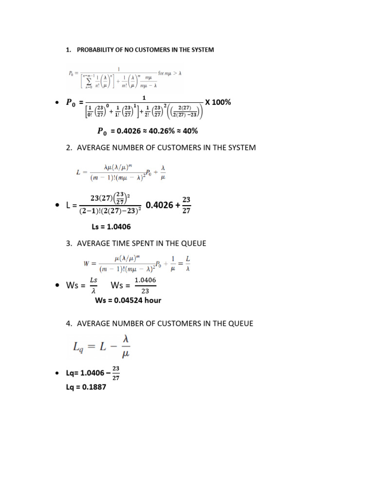 Queue System Analysis | PDF | Teaching Methods & Materials | Computers