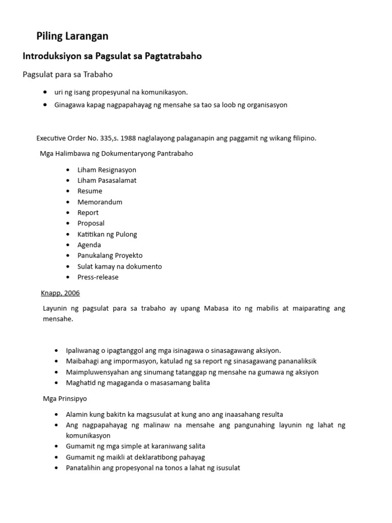 Piling Larangan | PDF