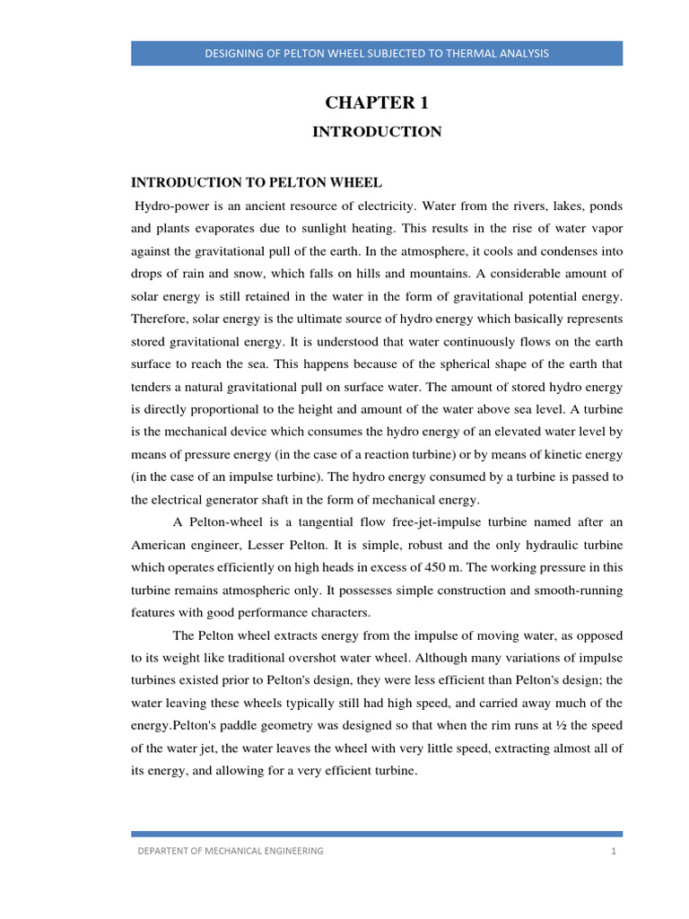 Major Project Print File | Download Free PDF | Turbine | Mechanical ...