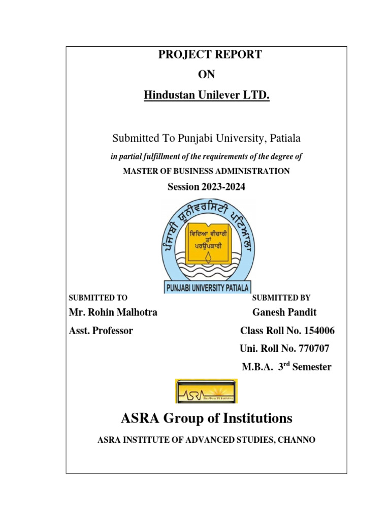 Ganesh Pandit Hul Word | PDF | Business