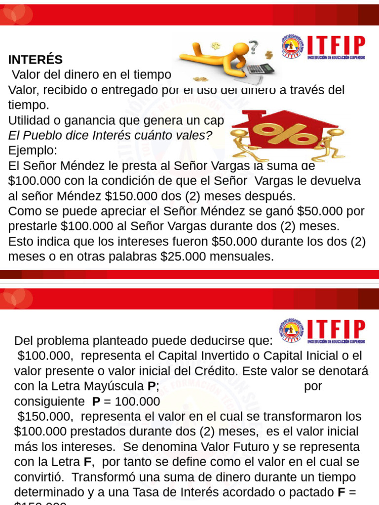 Interes Simple | Descargar gratis PDF | Interés | Tasas de interés