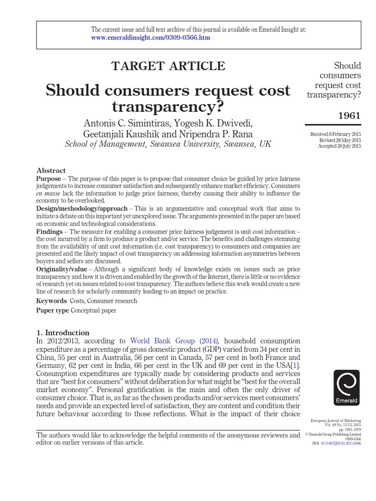 Simintiras Et Al. - 2015 - Should Consumers Request Cost Transparency ...