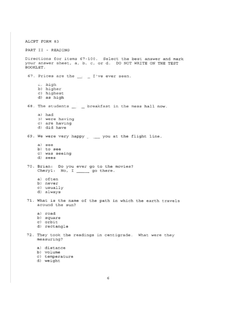 Alcpt Reading 83 | PDF