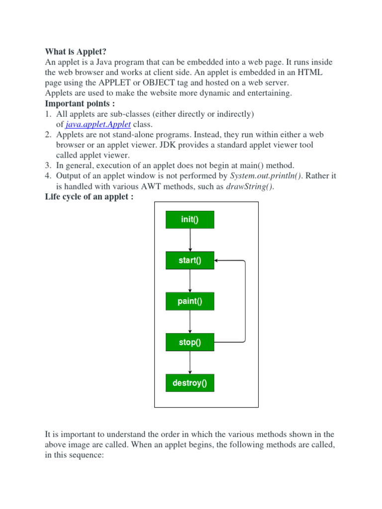 Java Unit 4 | PDF | Class (Computer Programming) | Method (Computer Programming)