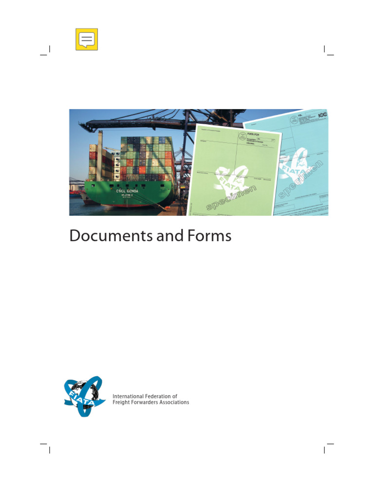 Documents And Forms International Federation Of Freight Forwarders