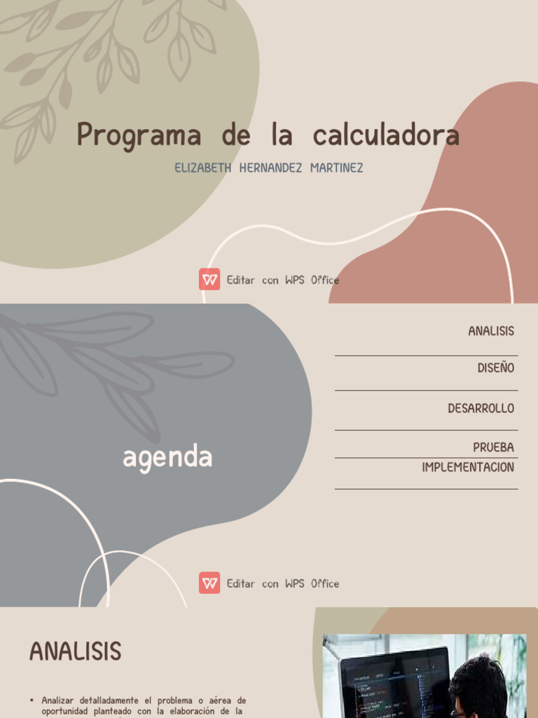 Programa de La Calculadora Exposicion | Descargar gratis PDF | Programación de computadoras ...
