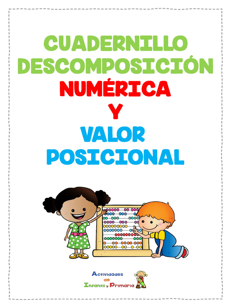 Cuaderno Descomposcion Numerica y Valor Posicional | PDF