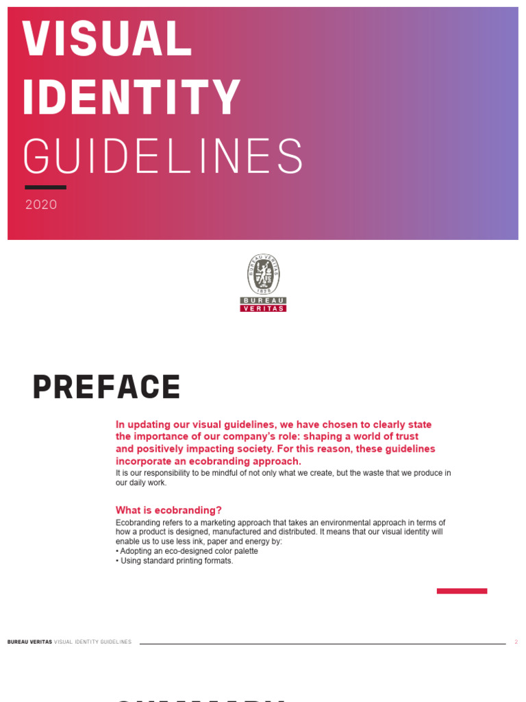 Bureau Veritas Visual Guidelines | PDF | Logos | Arial