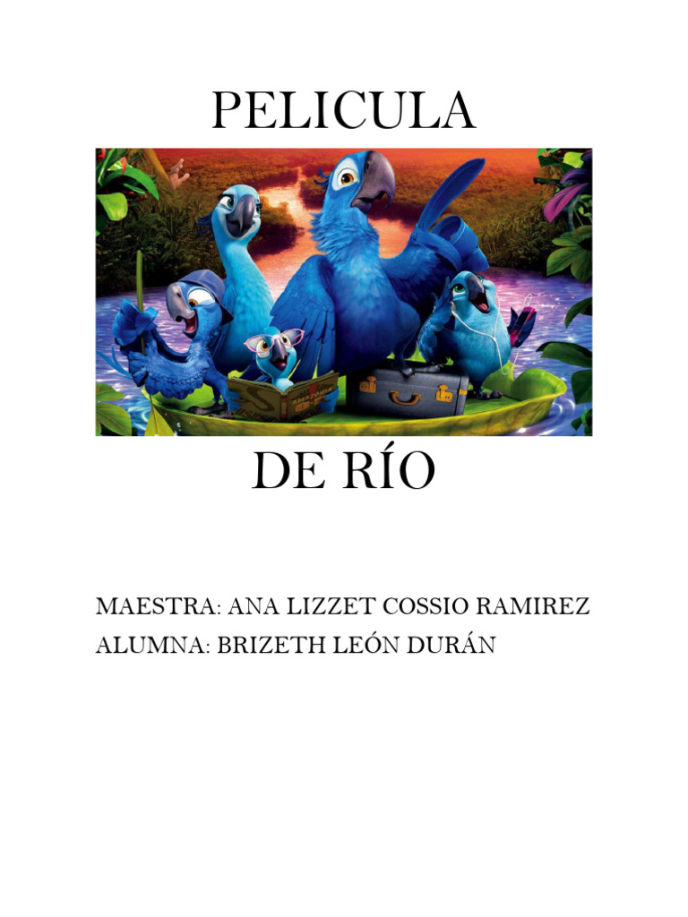 PELICULA Rio | PDF