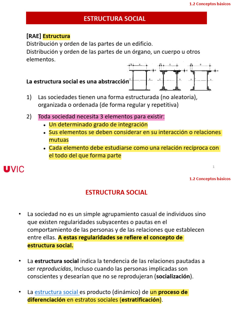 1 2 - Estructura Social | PDF | Estratificación social | Desigualdad social