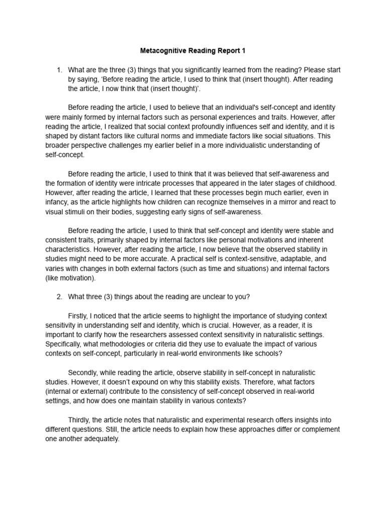 A14-Rionda Trisha-MRR1 | Download Free PDF | Identity (Social Science) | Self Concept