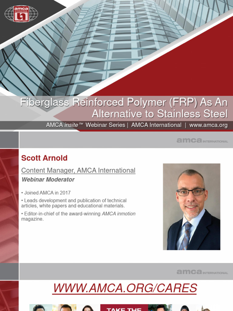 Updated - FRP As An Alternative To Stainless | PDF | Fiberglass | Fibre ...