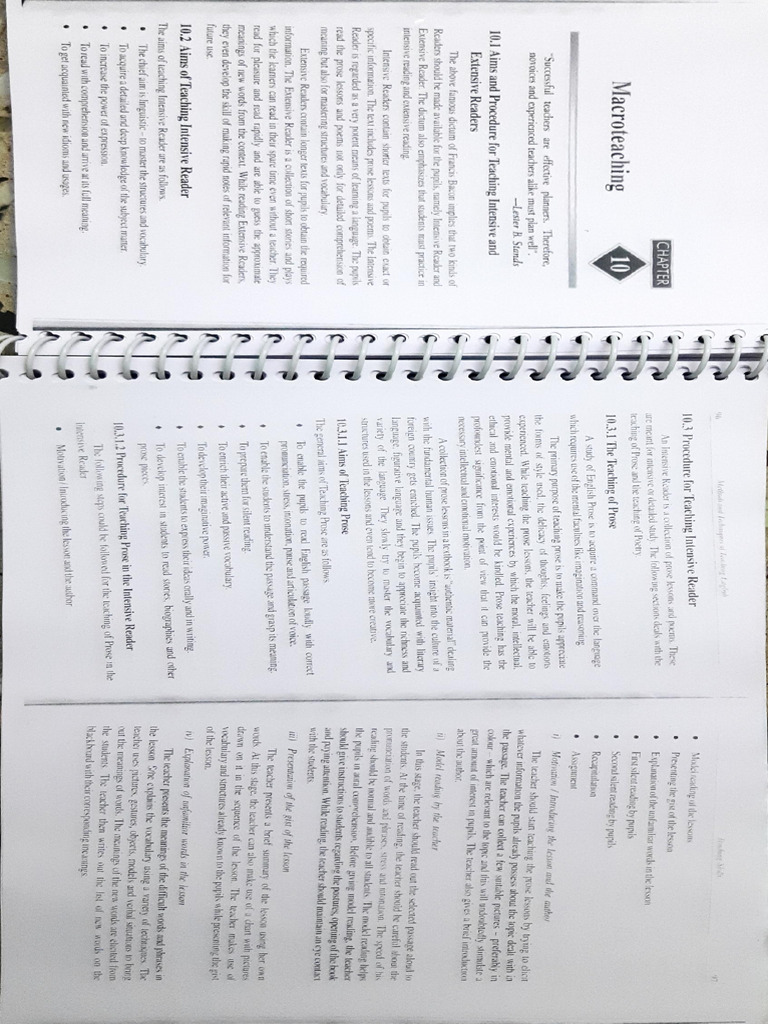 Macro Teaching | PDF