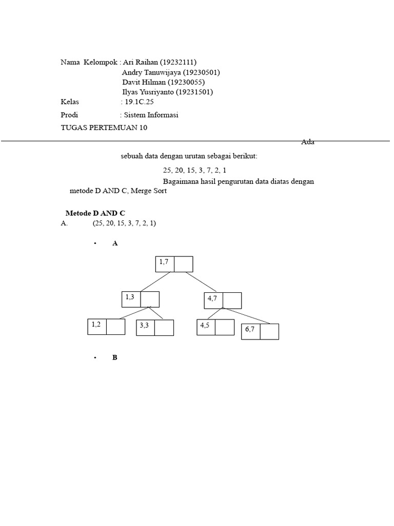 Tugas Kelompok Algoritma P10 | PDF
