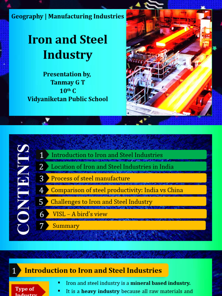 Overview of Iron and Steel Industry | PDF | Steelmaking | Steel