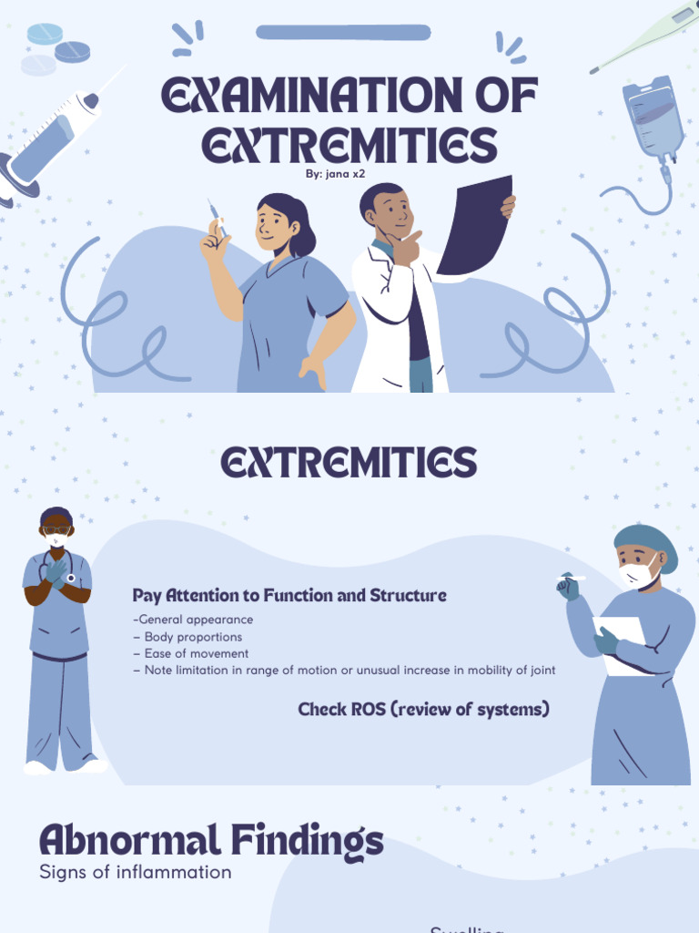 Physical Examination | PDF | Edema | Anatomical Terms Of Motion