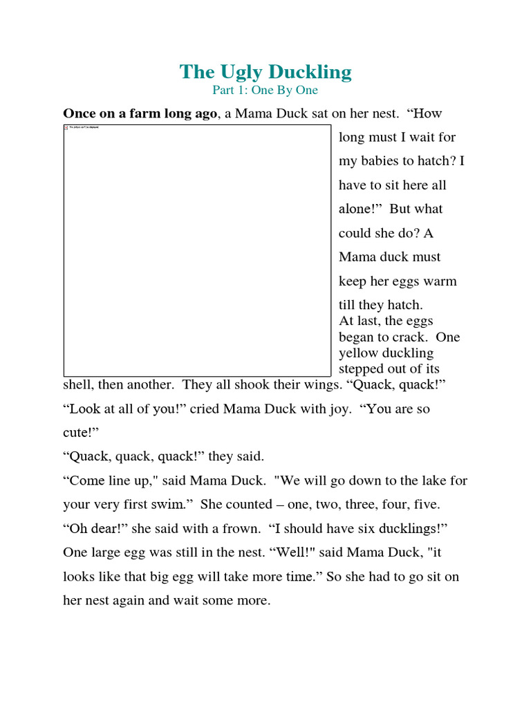 Ugly Duckling | PDF | Duck | Birds