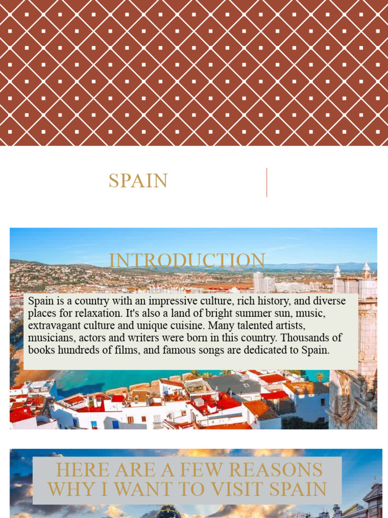 Country 1 | PDF | Spain | Spanish Cuisine