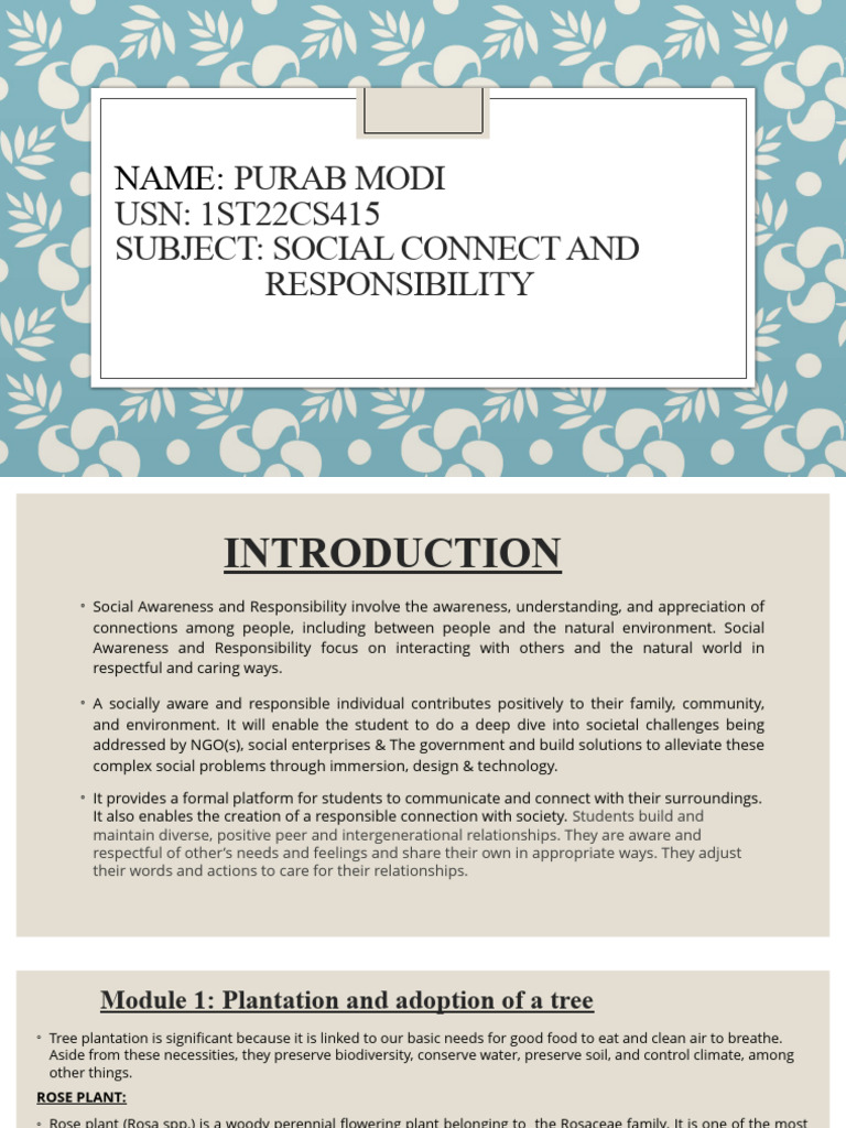 Name:: Purab Modi USN: 1ST22CS415 Subject: Social Connect and ...