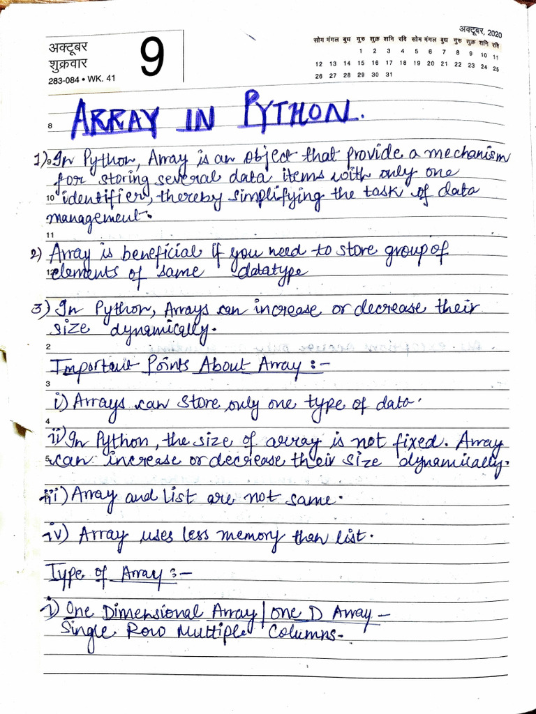 Arrays and Sorting Algo's | PDF