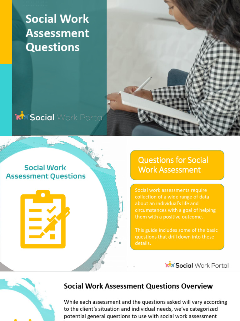 SWP Social Work Assessment Questions | PDF | Cognition | Psychology