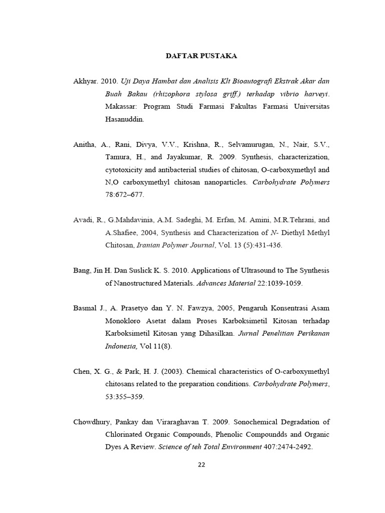 Daftar Pustaka Download Free Pdf Chemistry Chemical Substances