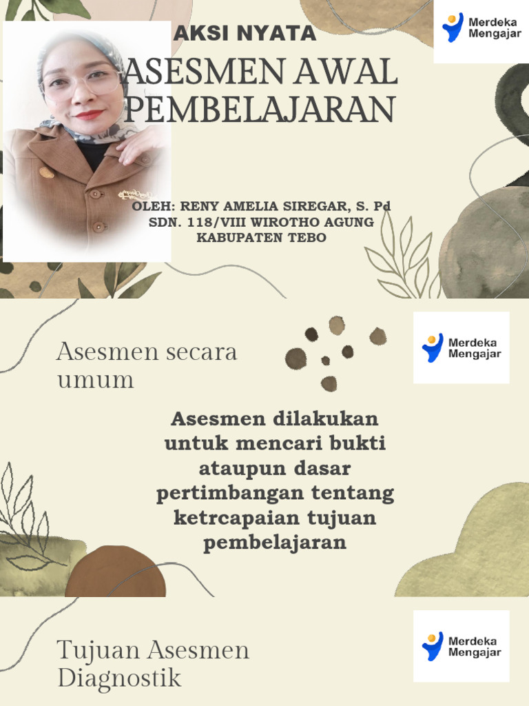 Asesmen Awal Pembelajaran | PDF