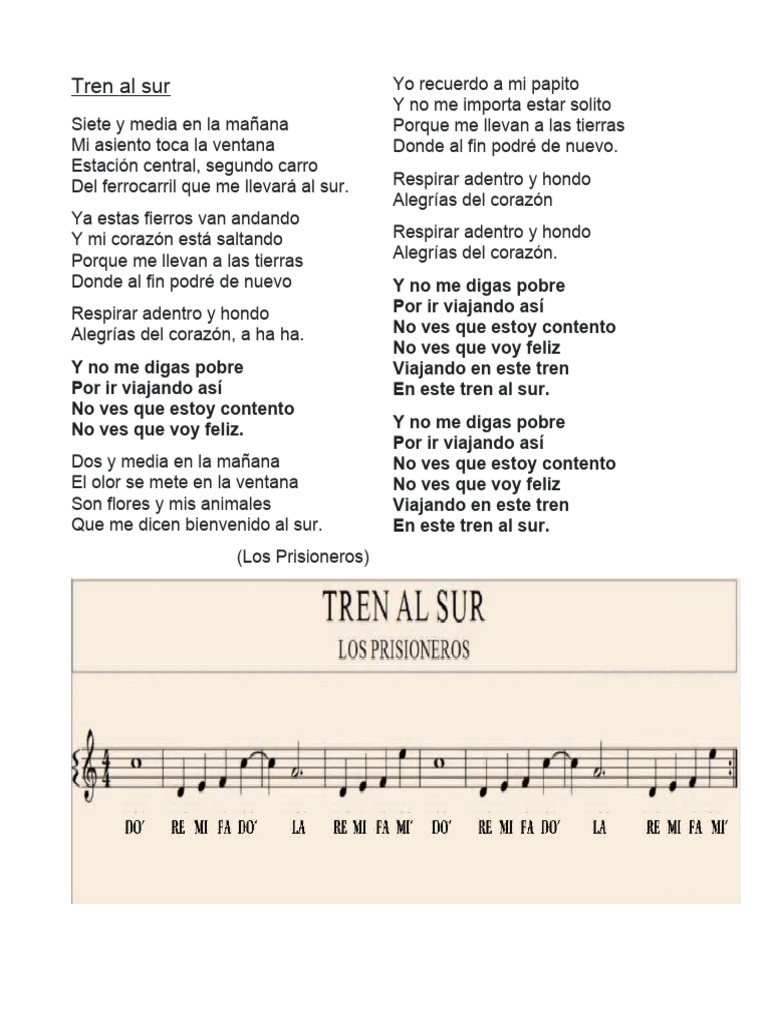 Tren Al Sur | PDF