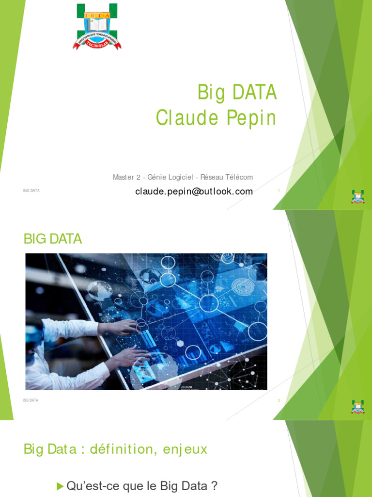 Big Data : Définition et Enjeux Sociétaux | PDF | Big data | Cloud computing