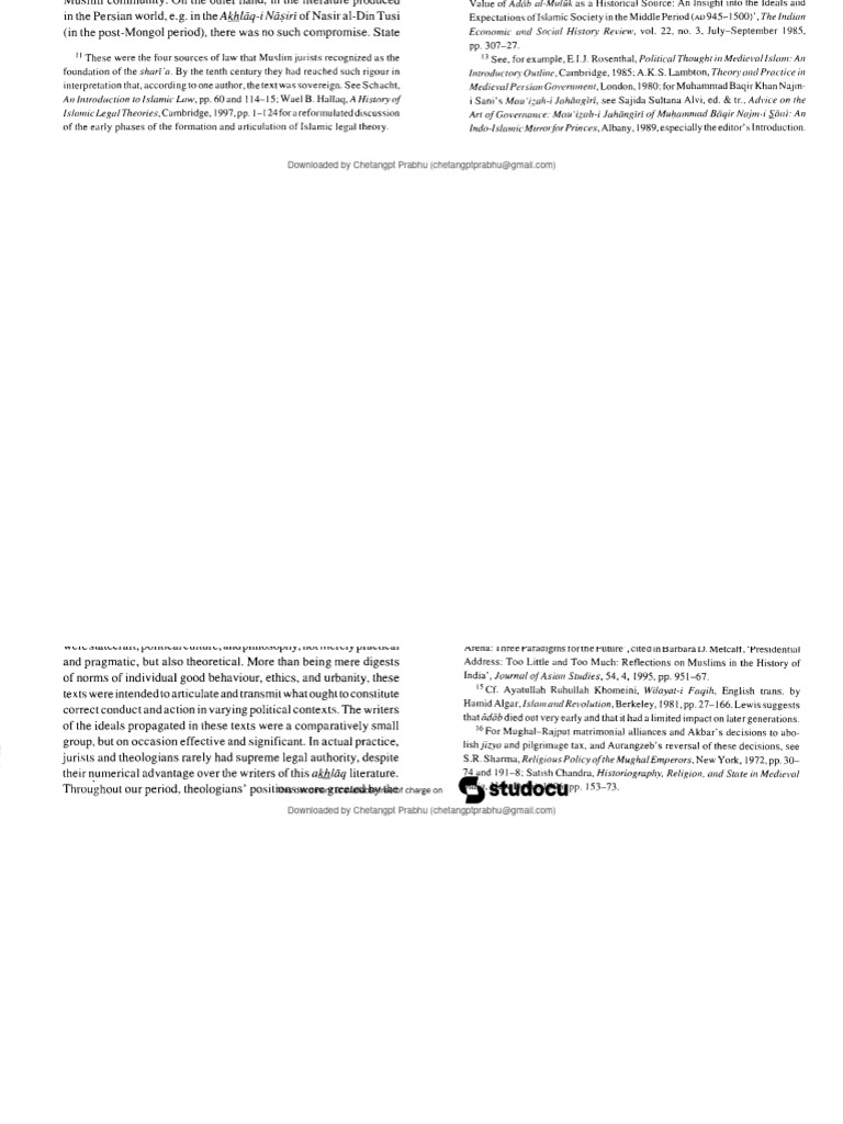 2 Reading Unit1 History of India | PDF | Sharia | Mughal Empire