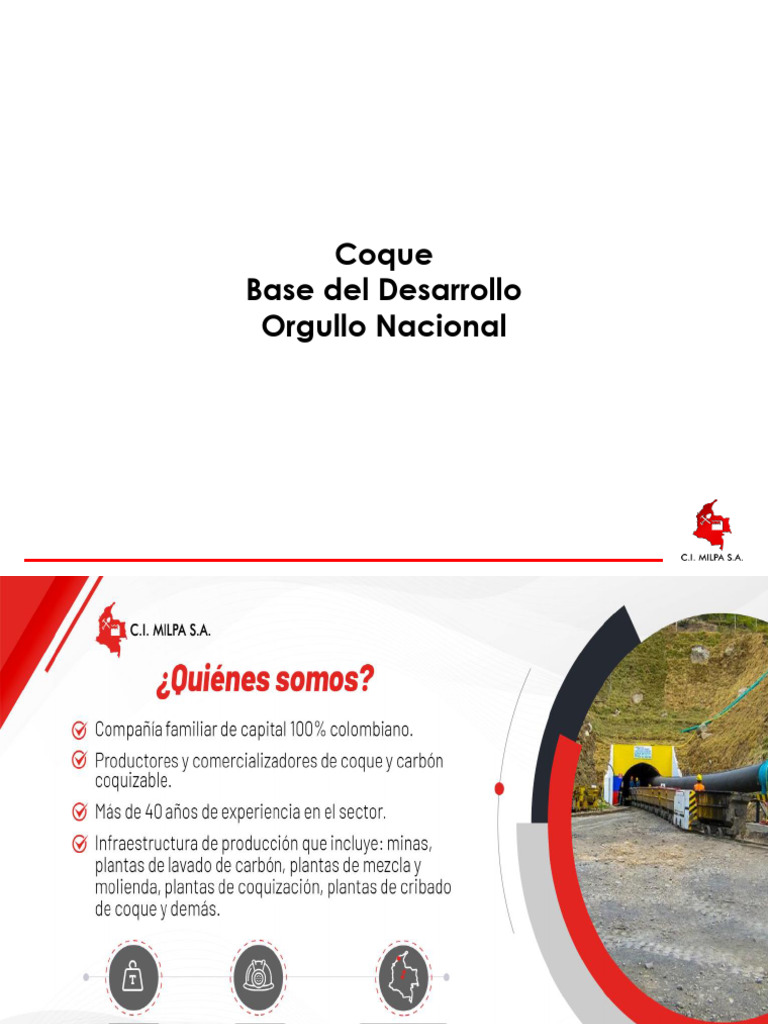 Proceso Productivo Coque | PDF | Acero | Coca-Cola (Combustible)