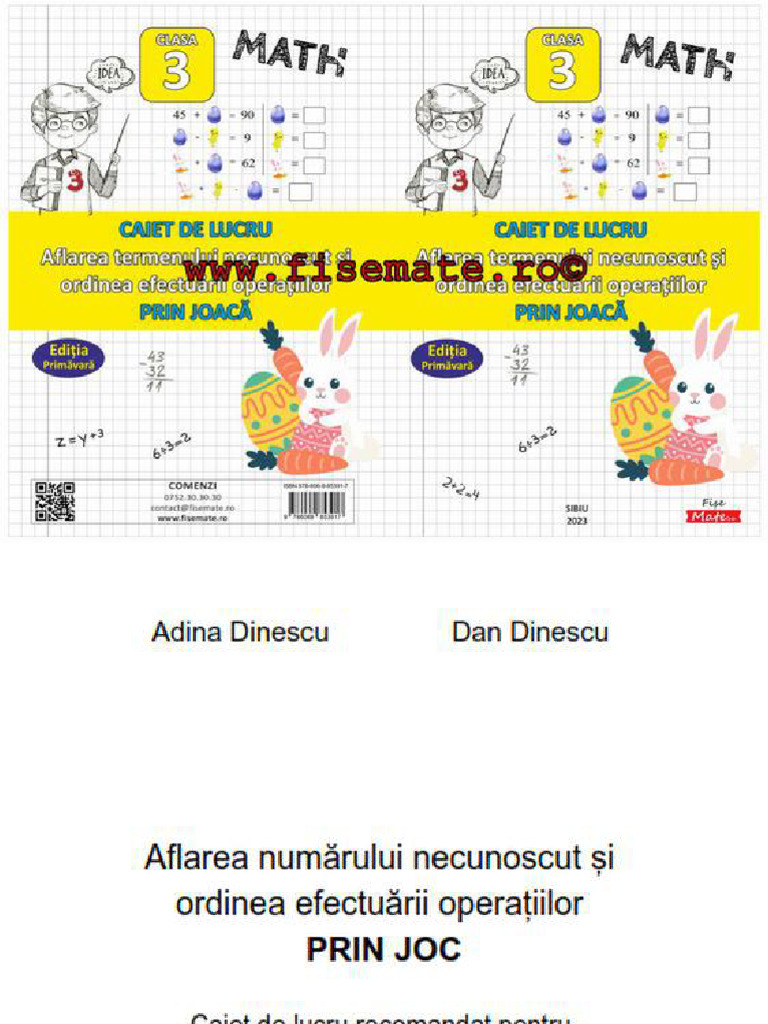 Termenul Necunoscut Cls 3 Rasfoit 4360 | PDF