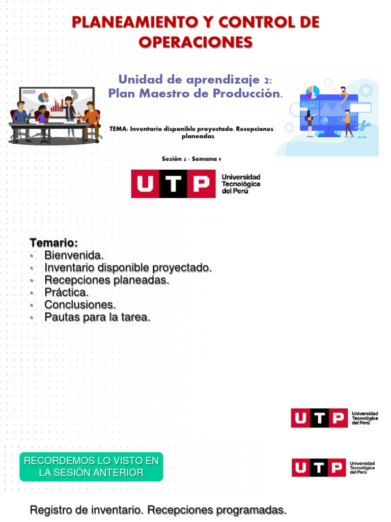 S09 - s2 - Material - Presentación 2 - Semana 9 | PDF | Planificación de recursos empresariales ...