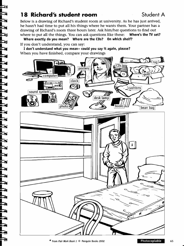 Activities For Pair Work 1 (Elementary) B | PDF