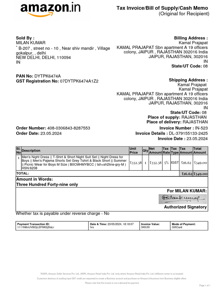 Invoice | PDF | Invoice | Economies