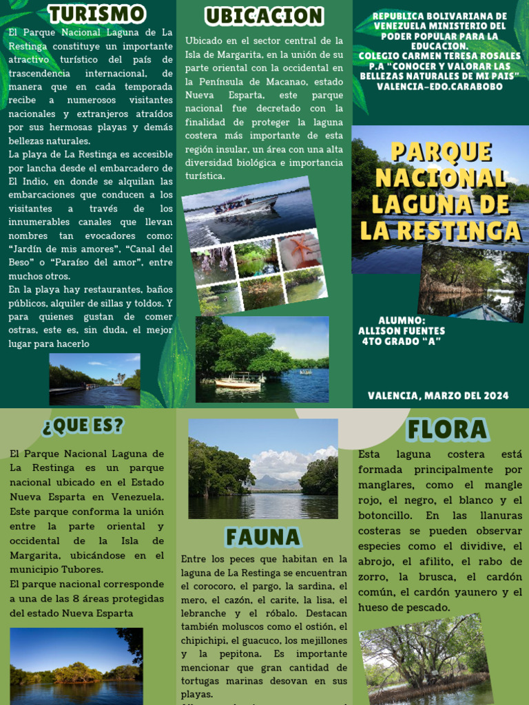 Laguna La Restinga | PDF