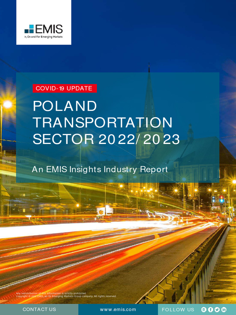 EMIS Insights - Poland Transportation Sector Report 2022-2023 | PDF | Transport | European Union