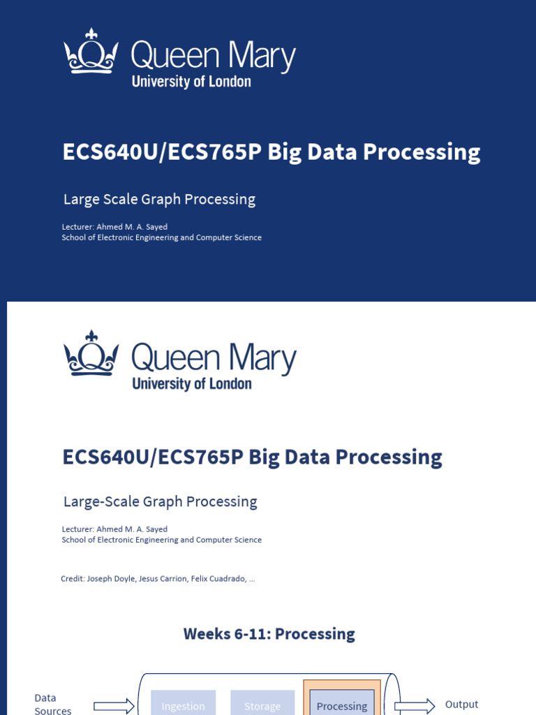ECS765P - W9 - Large-Scale Graph Processing | PDF | Apache Spark ... ECS765P - W9 - Large-Scale Graph Processing | PDF | Apache Spark ...