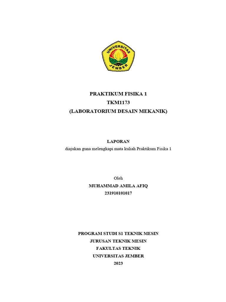 Daftar - Isi - Prakfis Fikss Afiq | PDF