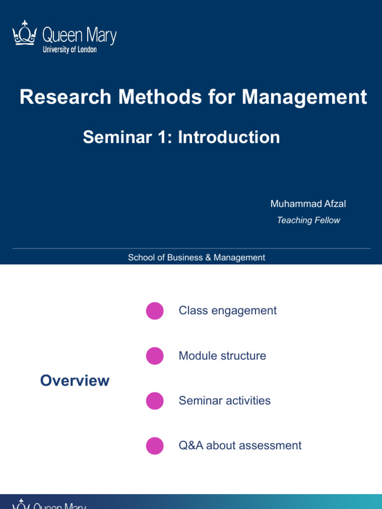 Seminar 1 | PDF | Science | Methodology