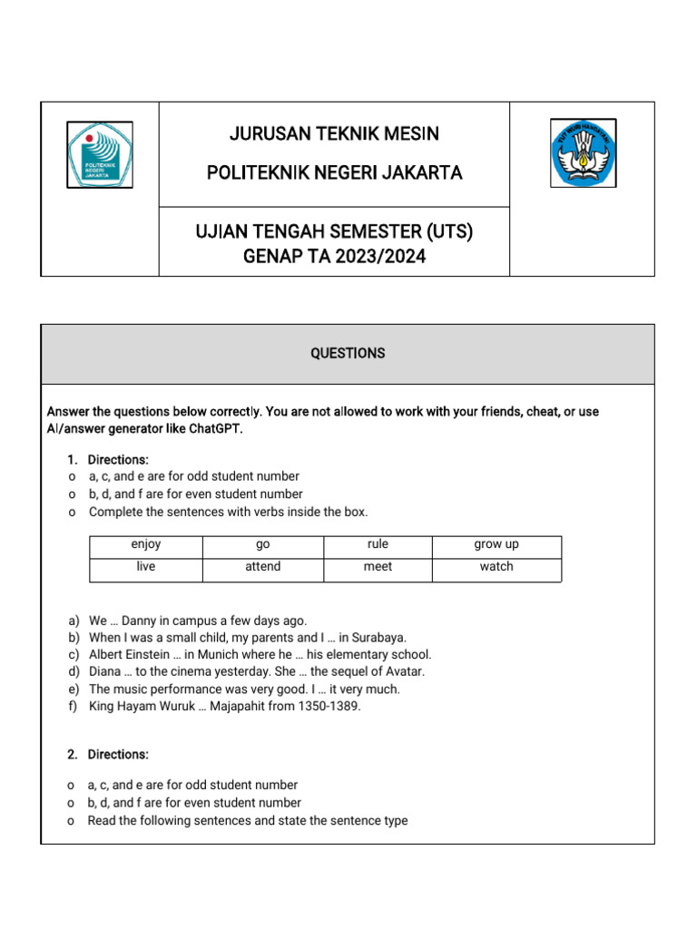 Jonatan Gabriel Sirait - 08 - Uts Bahasa Inggris | PDF | Drilling | Machining