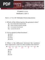 Question Paper ICATS Mathematics Contest 2022 Grade 1 2 | PDF ...