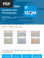 Norme ISQM 1 : Gestion de la qualité | PDF | Audit | Management de la ...
