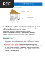 Définition et propriétés des courbes de niveau | PDF | Altitude ...
