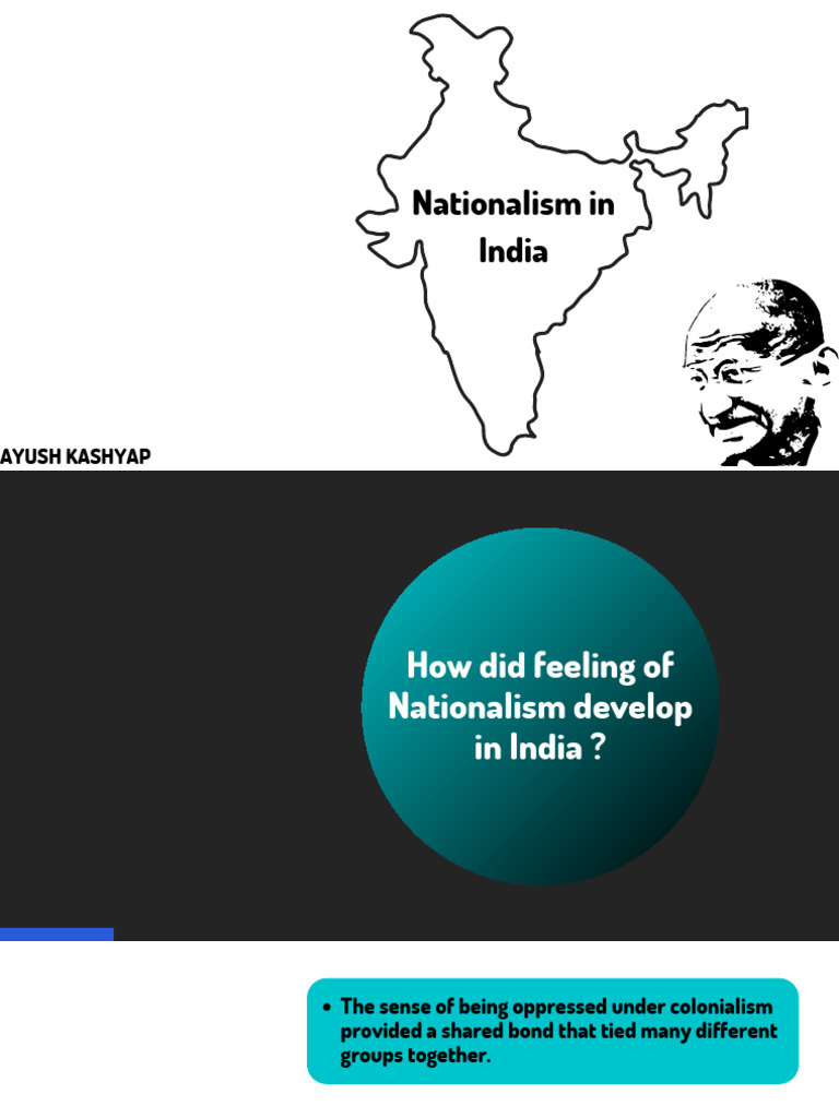 Nationalism in India | PDF | Mahatma Gandhi | Indian Nationalism